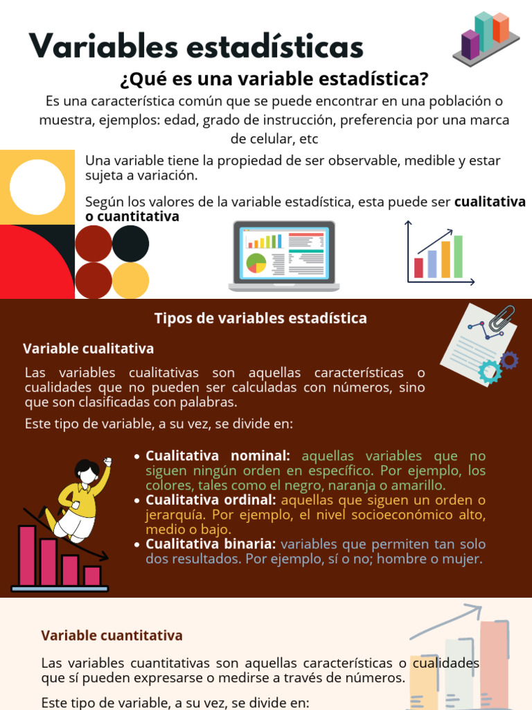 Variables estadísticas | PDF | Muestreo (Estadísticas) | Metodología de encuesta
