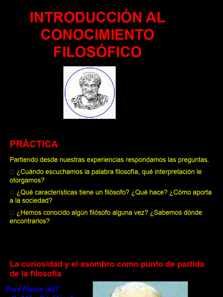 Introducción Al Conocimiento Filosófico | PDF | Conocimiento | Empirismo