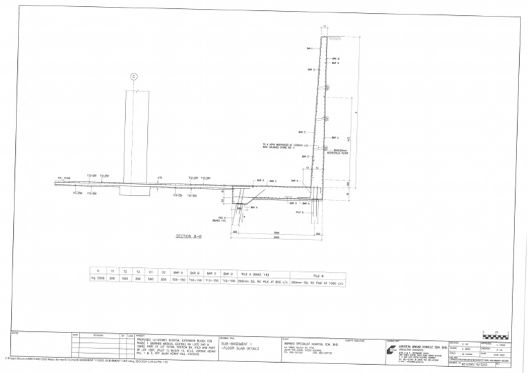 Piling Drawing | PDF