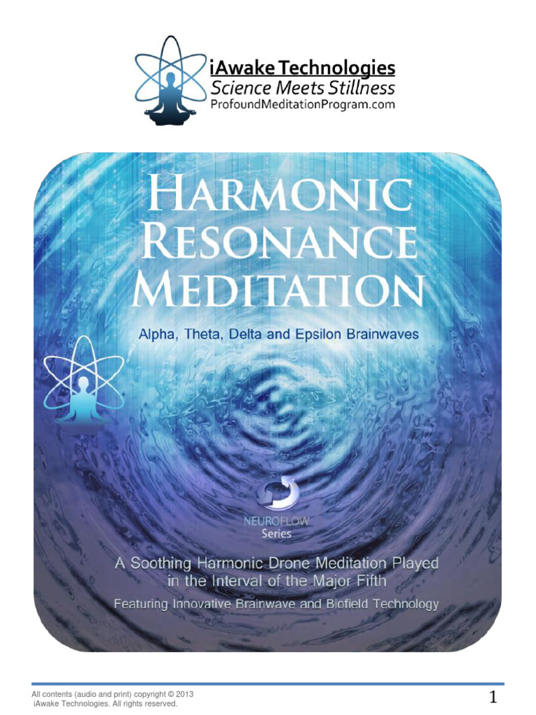 Harmonic Resonance Manual | PDF | Mp3 | Epilepsy