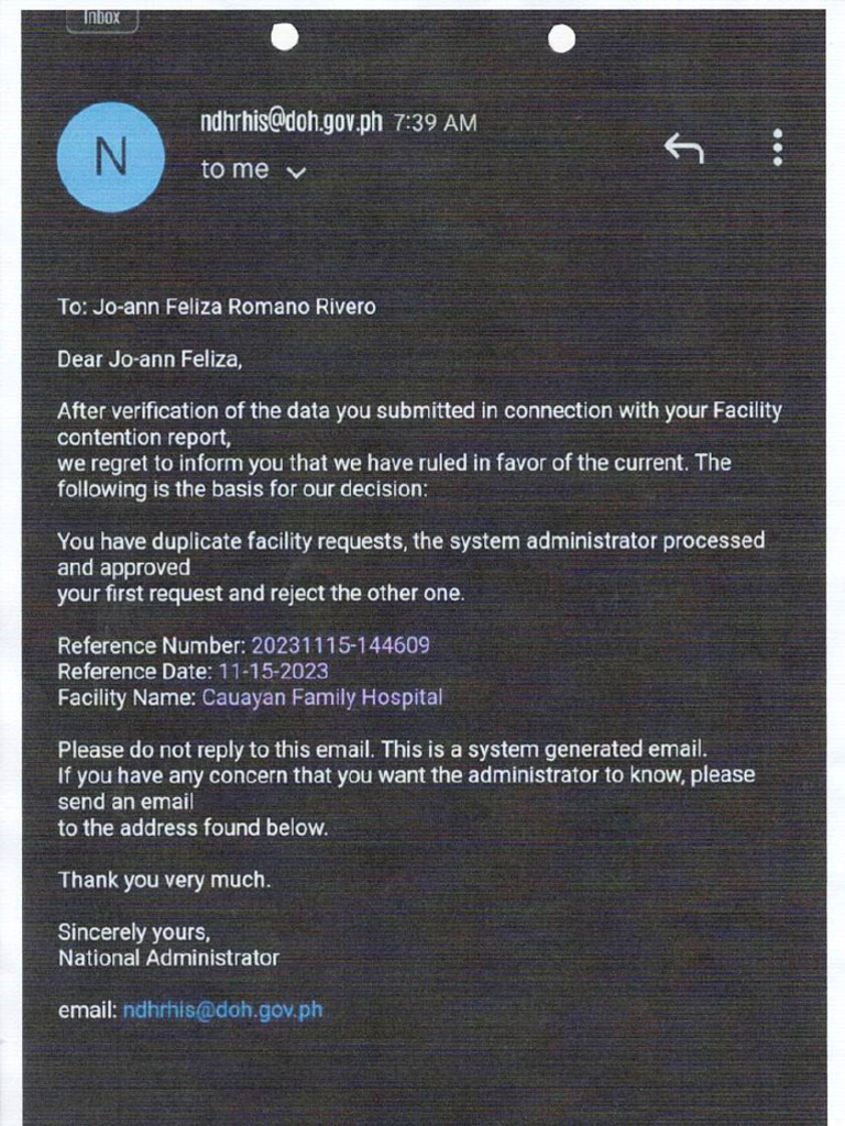 Jo-Anne Feliza NDHRHIS | PDF