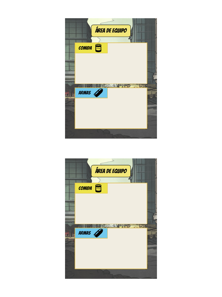 ROUTE Z Cartas Área de Equipo | PDF