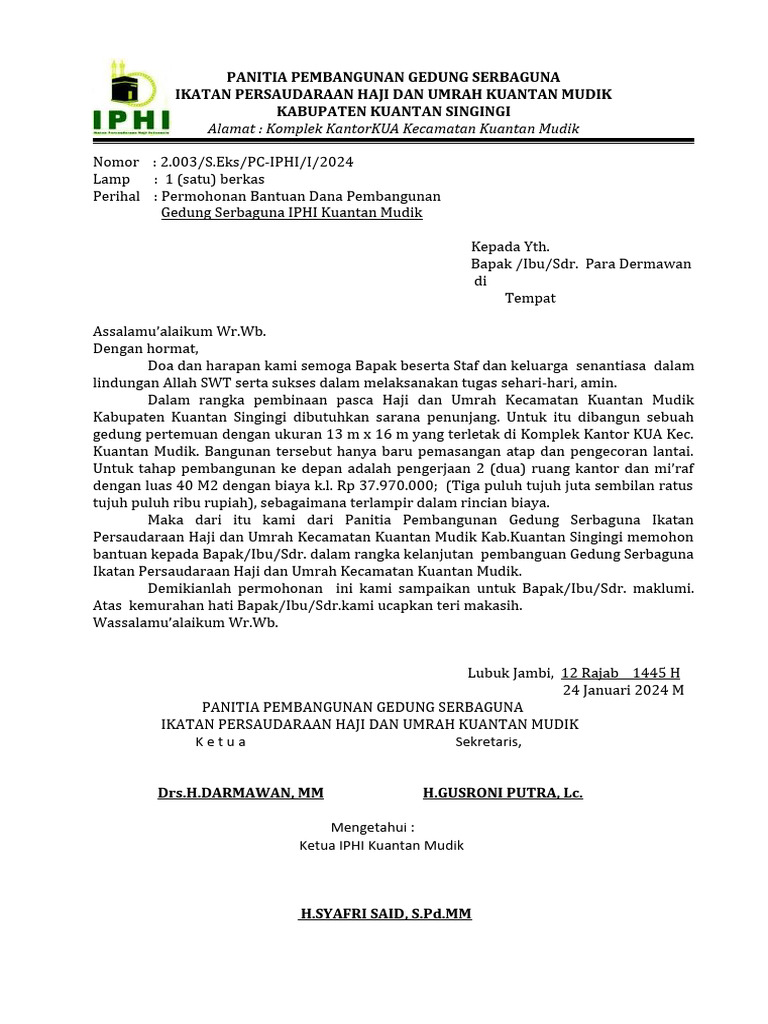 Proposal GDG IPHI KM 2024 | PDF