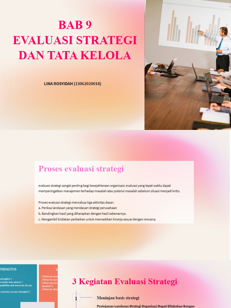 Presentasi Bab 9 - Lina R | PDF | Karier & Perkembangan | Bisnis