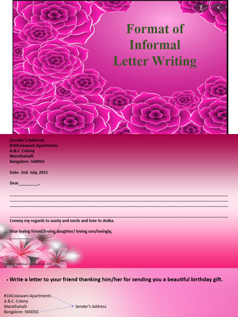 Informal Letter | PDF