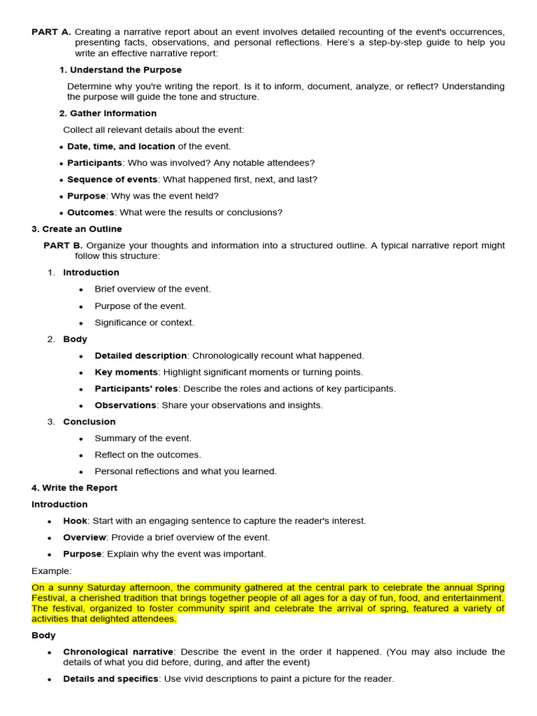 NARRATIVE | PDF | Entertainment | Proofreading