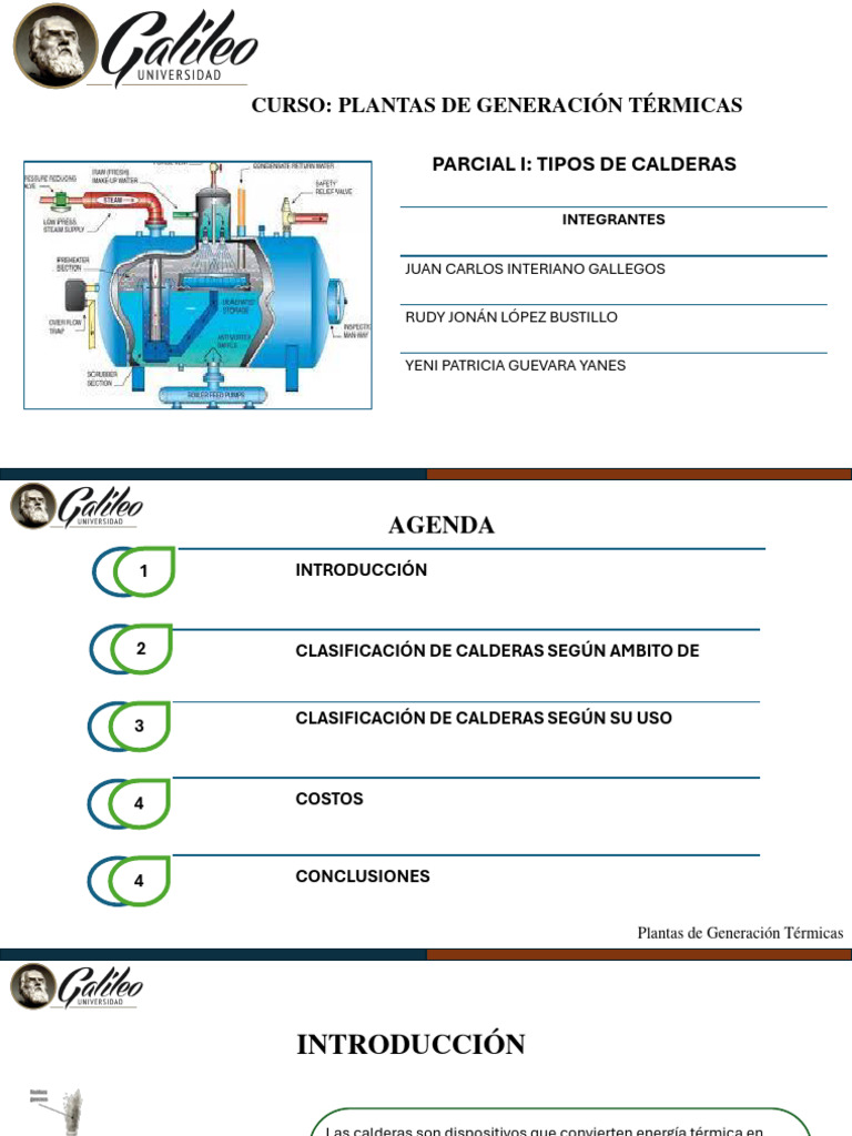 Tipos y Usos de Calderas Térmicas | PDF | Vapor | Uso eficiente de energía