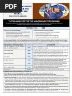 NWU Financial Undertaking With Adress - Final | PDF | Salary | Fee