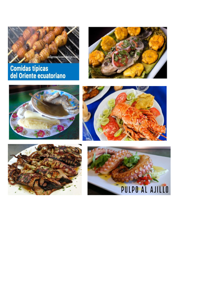 Comidas Tipicas | PDF