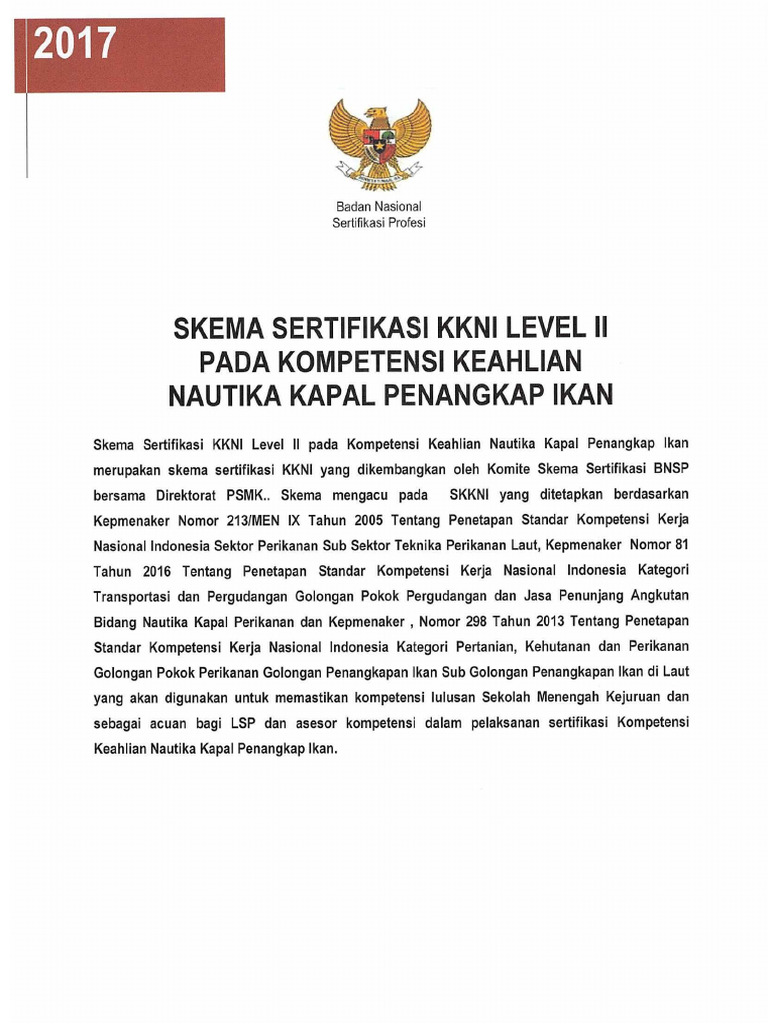 43 KKNI II Nautika Kapal Penangkap Ikan | PDF