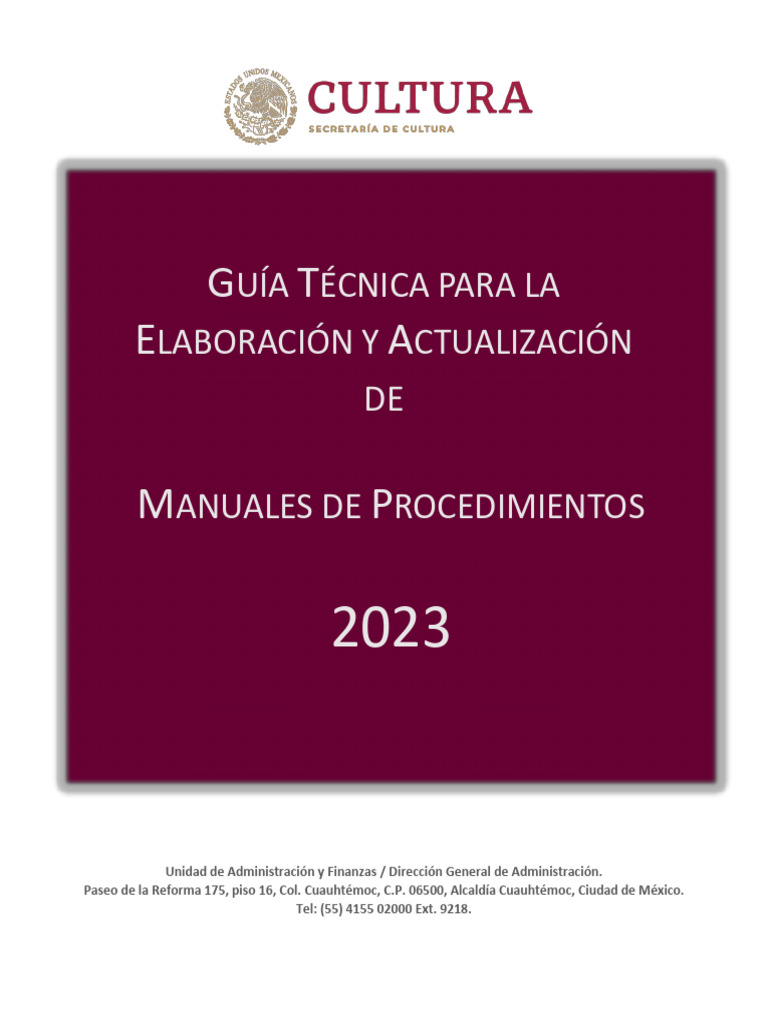 Guia Mep 2023 SC | PDF | Administración Pública | México