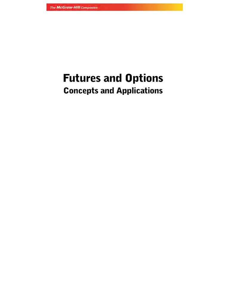 Futures and Options | PDF | Option (Finance) | Futures Contract