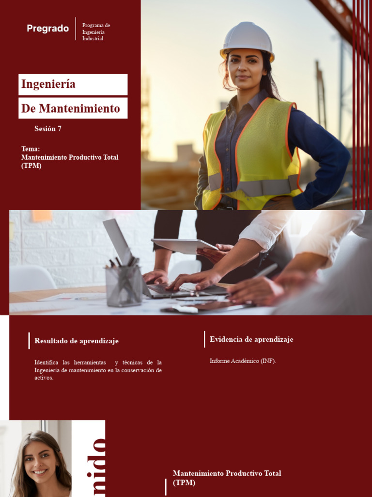 Sesion 7-Mantenimiento Productivo Total (TPM) | PDF | Calidad ...