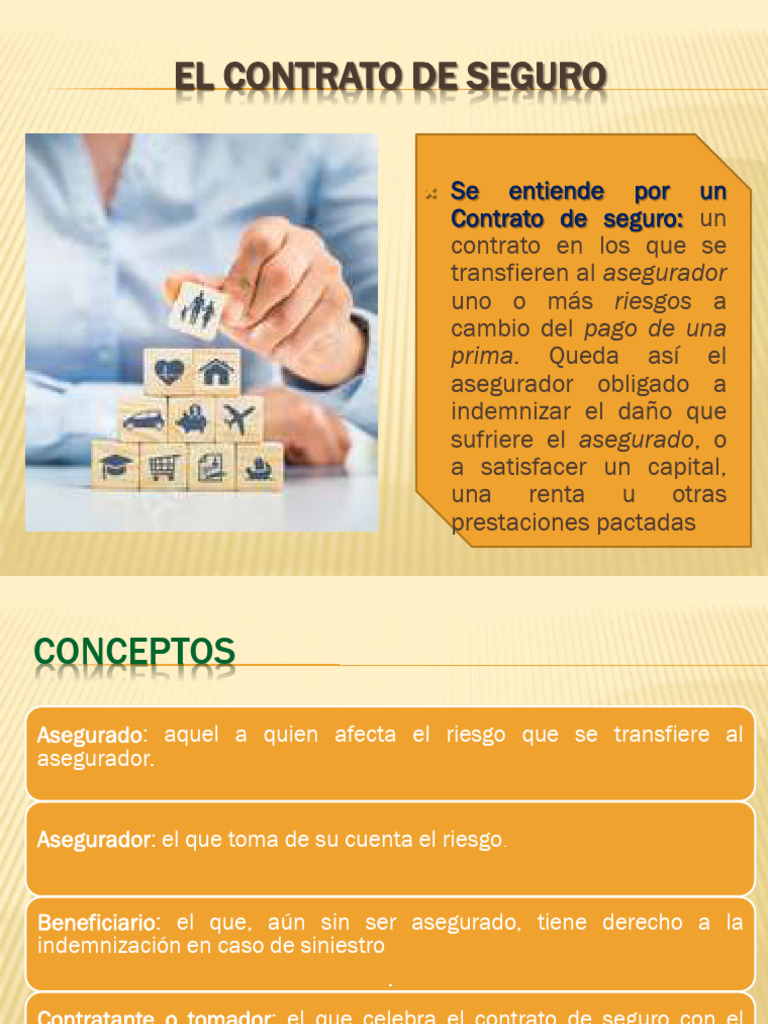 El Contrato de Seguro | PDF | Póliza de seguros | Seguro