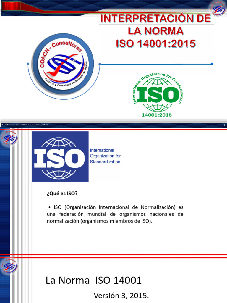 Interpretación de ISO 14001 24.0 | PDF | Planificación | Sustentabilidad
