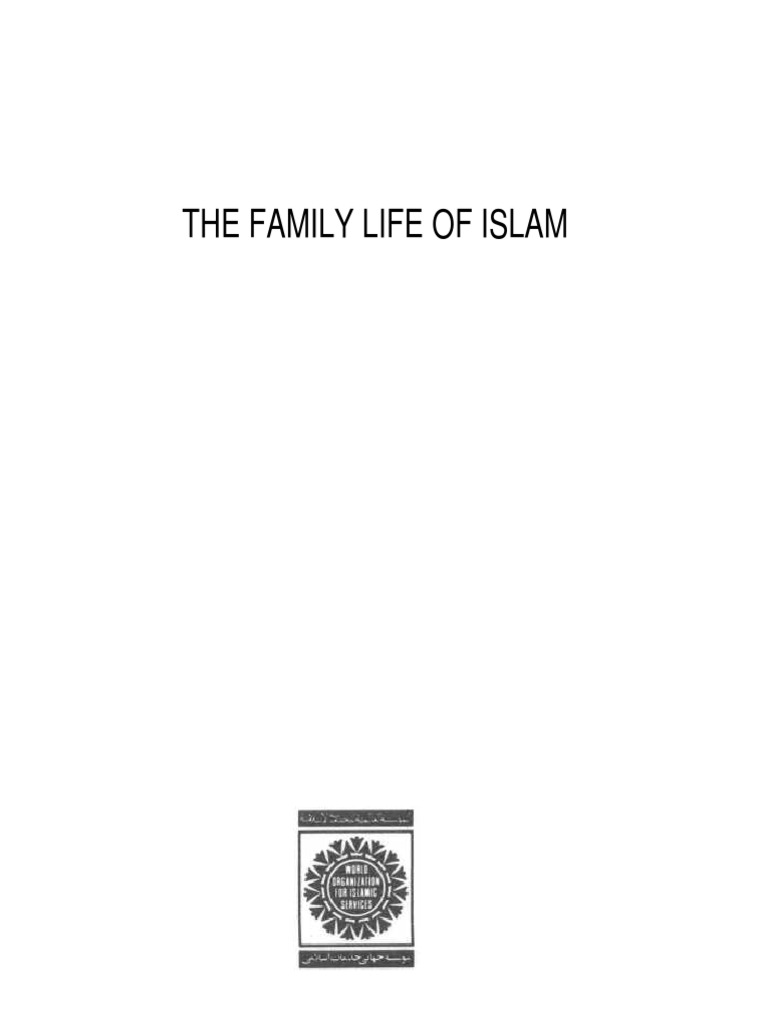 Sayyid Saeed Akhtar Rizvi - The Family Life of Islam | PDF | Family ...