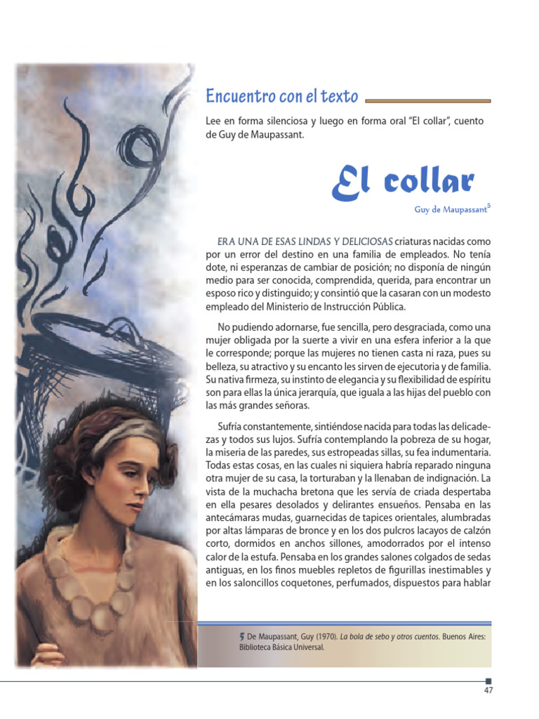 El Collar | PDF | Realismo literario | Cuentos