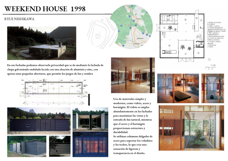 Diseño Moderno en Weekend House 1998 | PDF
