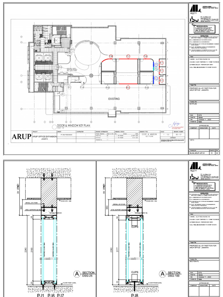 Arup Office - Jakarta Proposed Layout 01 (Alloy) | PDF