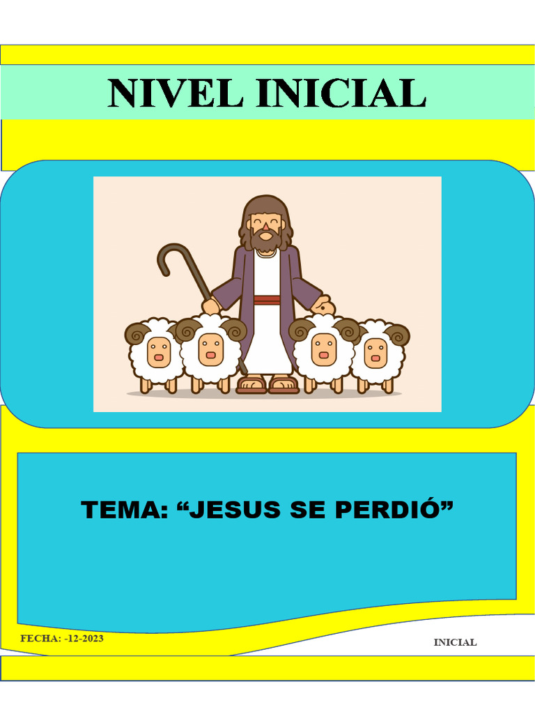 3 Años Sesion 3 30-11-2022 Inicial-Editorial Dionicio | PDF | María, madre de Jesús | Jesús