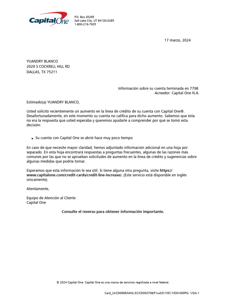 Credit Limit Increase Request-2024-03-17T11 - 42 - 42.429Z | PDF ...