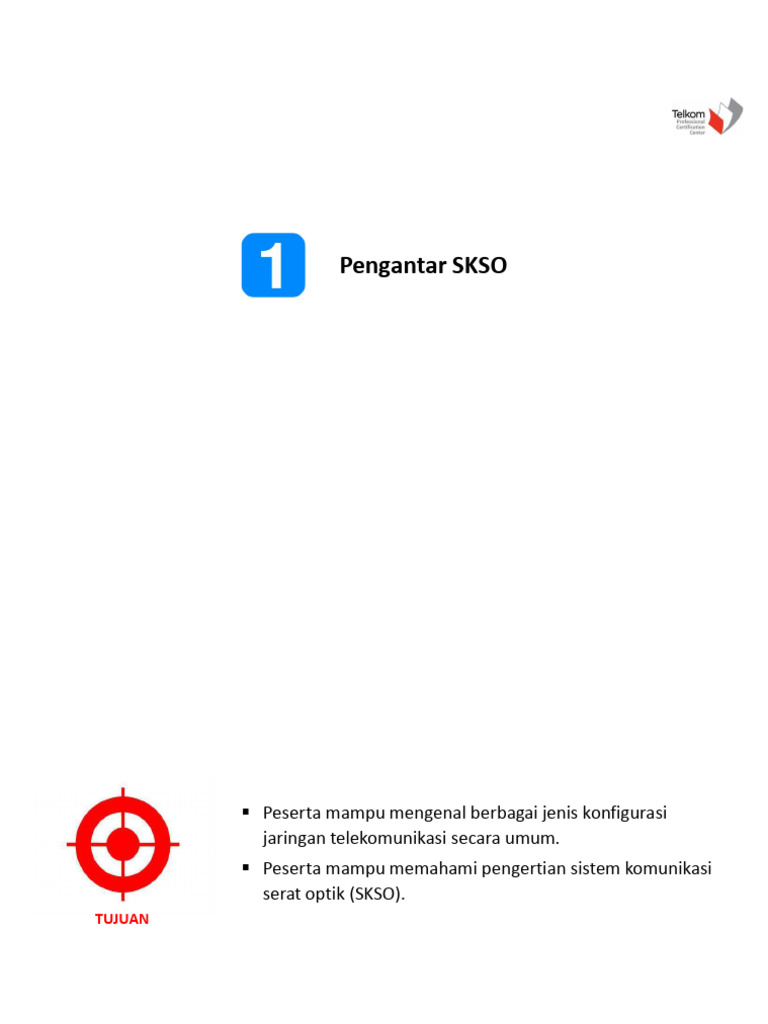 1.skso Fiber Optik Tifo Telkom - Pengantar Skso | PDF | Sains ...