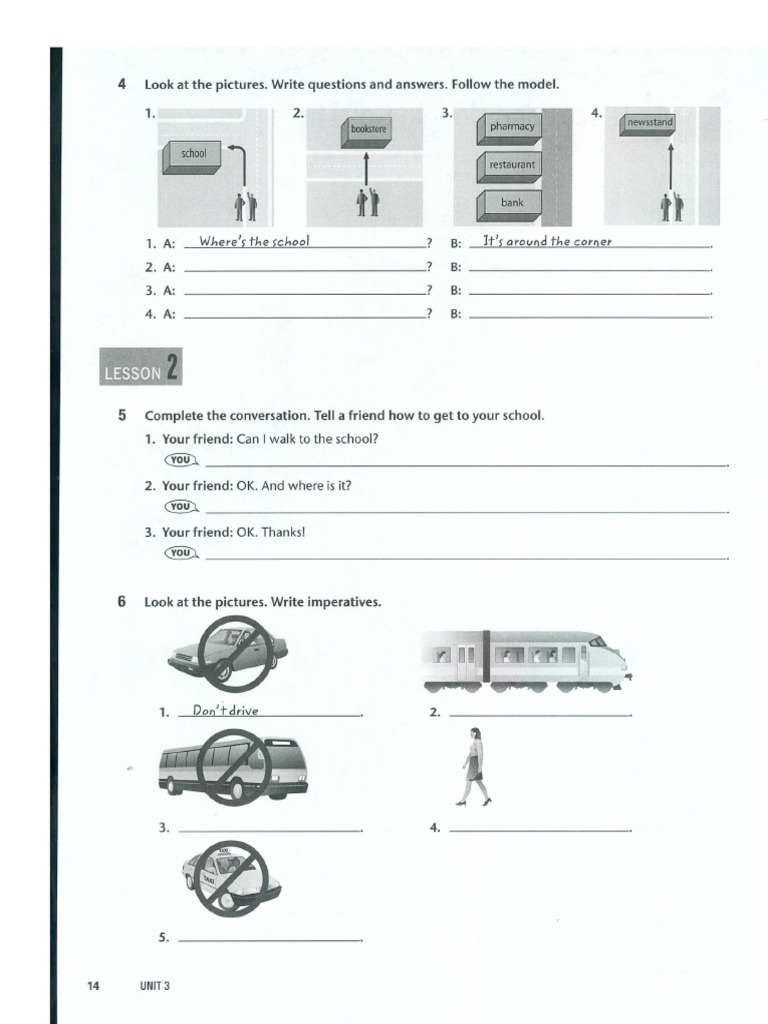 3 AND 4 Unit Workbook | PDF