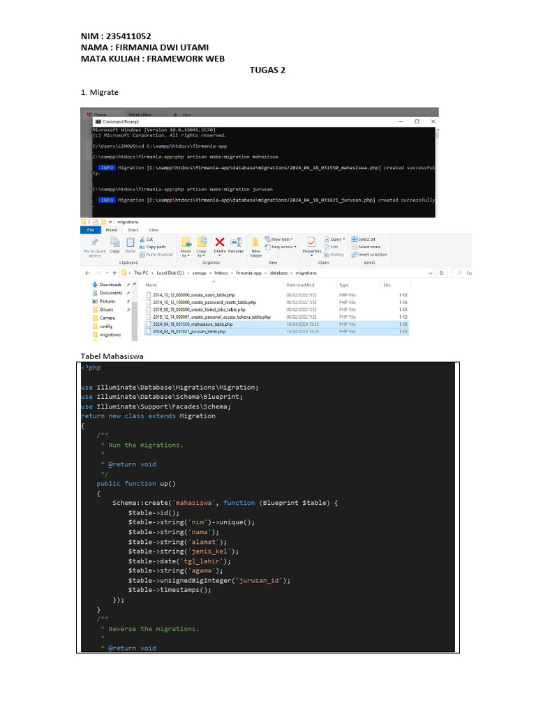 Firmania Dwi Utami - Tugas 2 | PDF | Computers