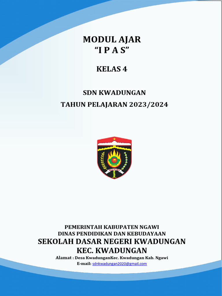 MODUL AJAR IPAS KELAS 4 | PDF
