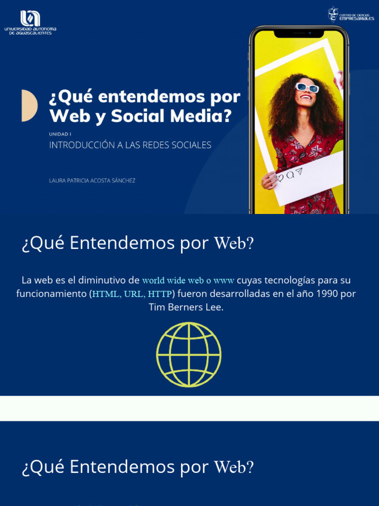 1.1 Que Entendemos Por Web y Social Media | PDF | Red mundial ...