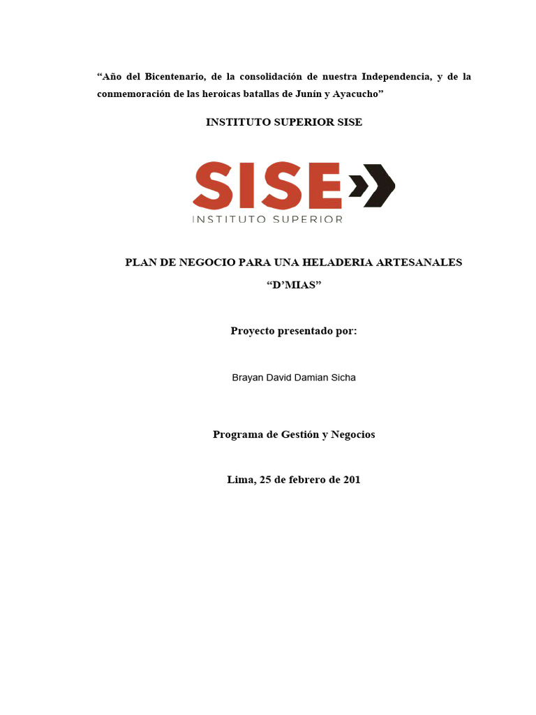 Formato para Presentación de Proyecto BRAYAN DAMIAN | PDF | Marketing | Publicidad digital