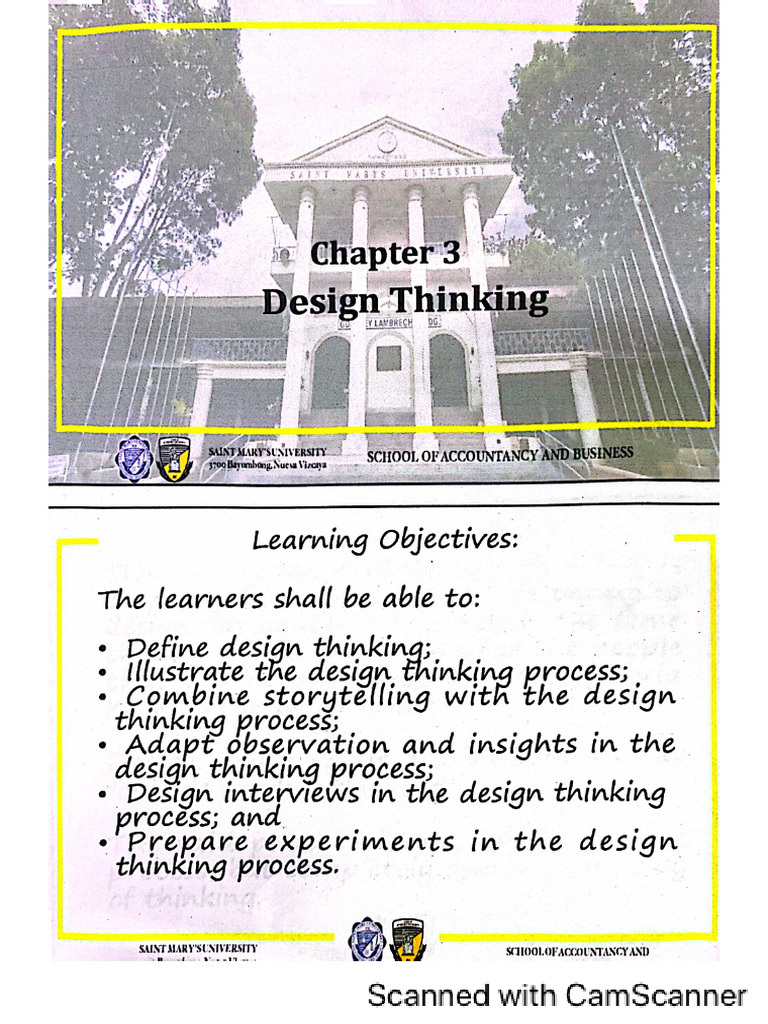 Chapter 3 Design Thinking Pdf