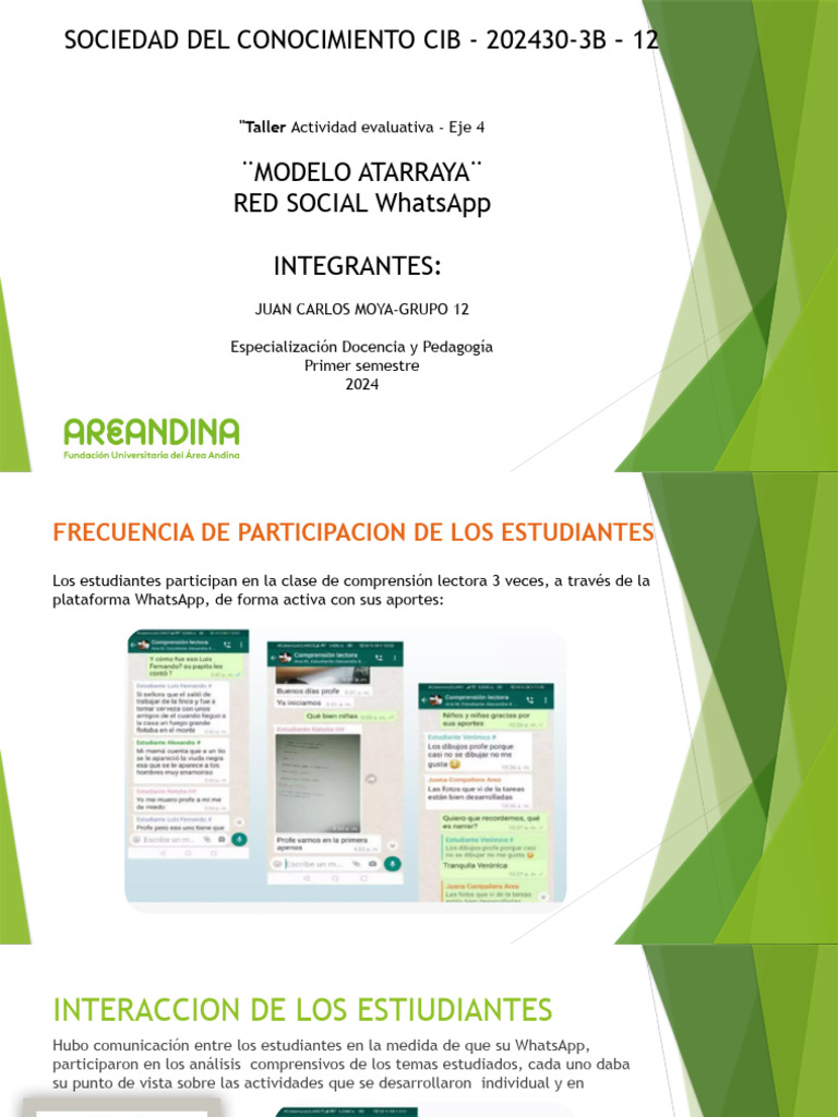 Modelo Atarraya Eje Numero 4 | PDF | Enseñando | Evaluación