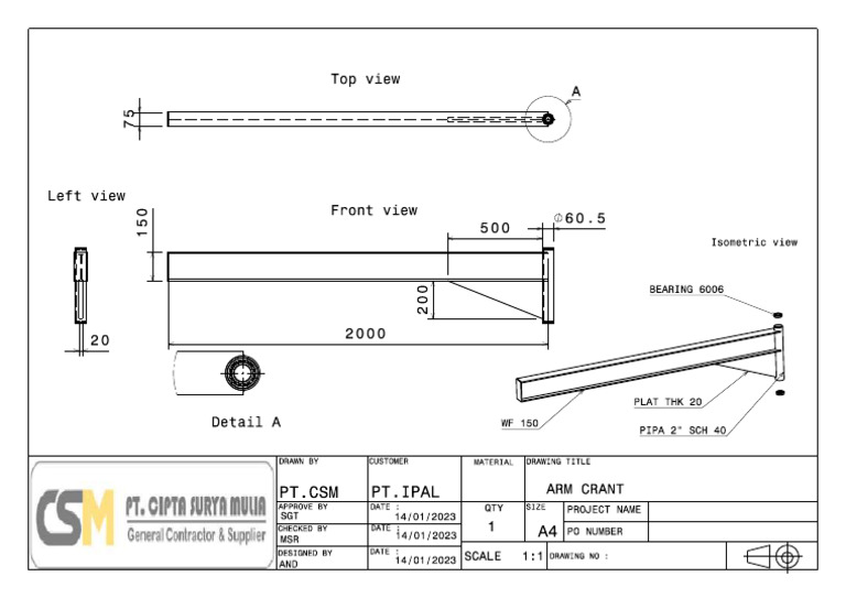 ARM MINI CRANT | PDF