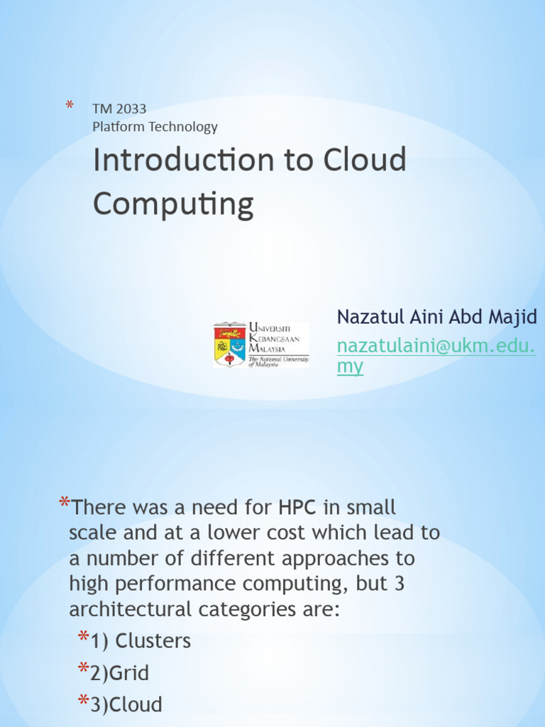Cloud Computing: Models and Characteristics | PDF | Cloud Computing | Virtual Machine