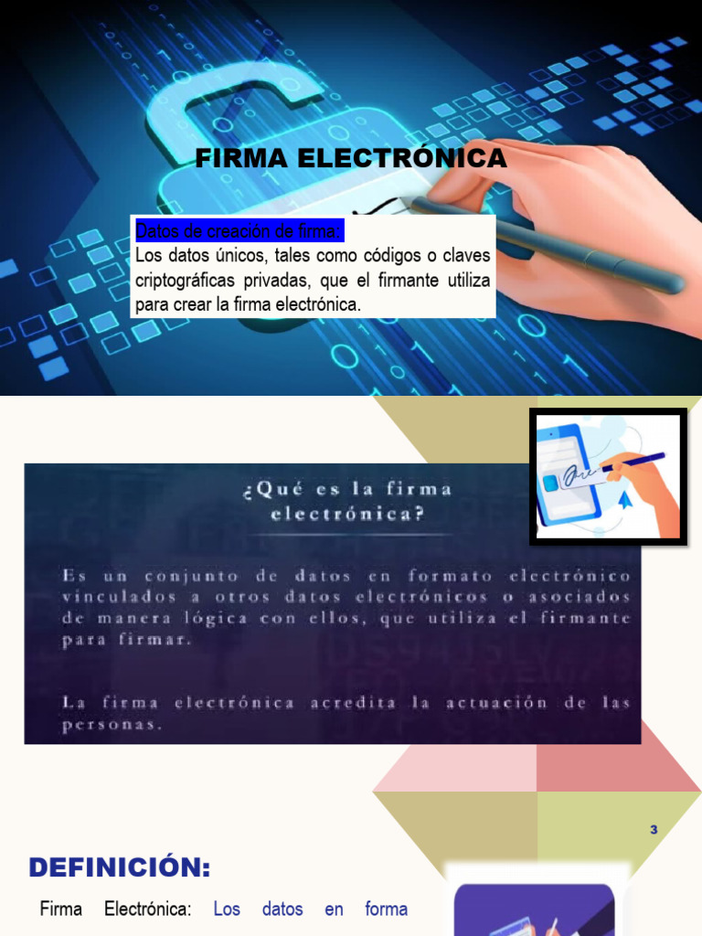 Firma Electronica 01... | PDF