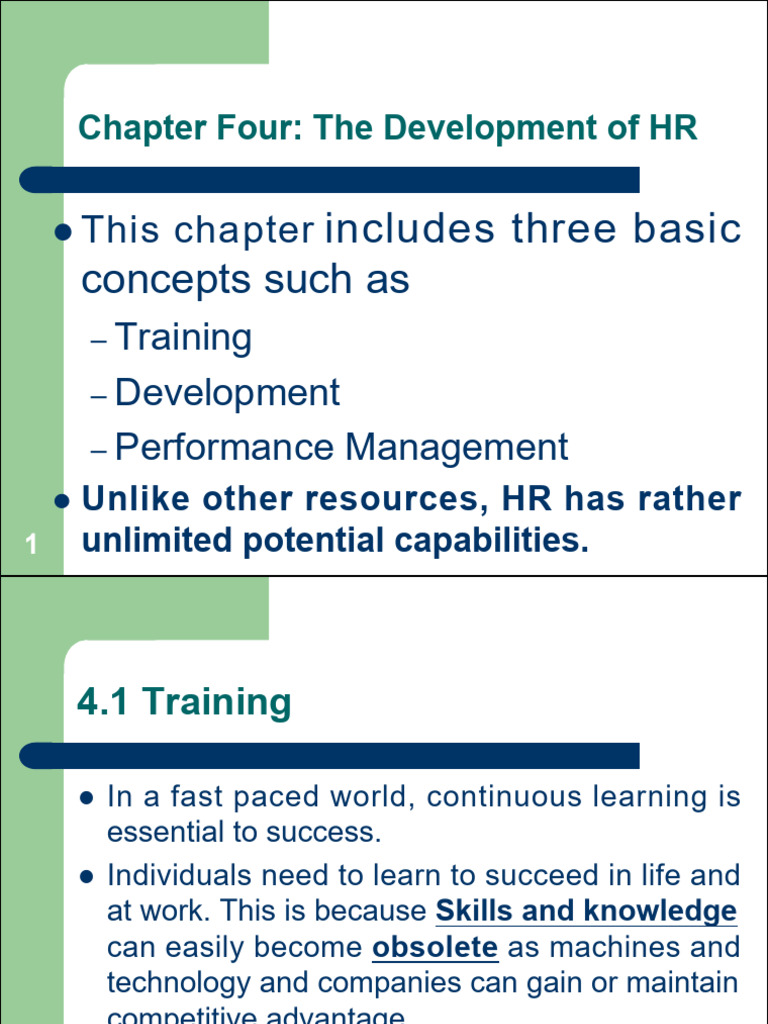 HRM Chapter 4 | PDF | Performance Appraisal | Simulation