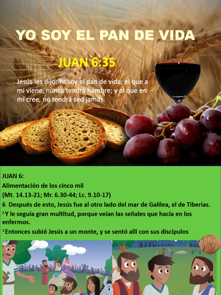 Yo Soy El Pan de Vida | PDF | Jesús | Vida eterna (cristianismo)