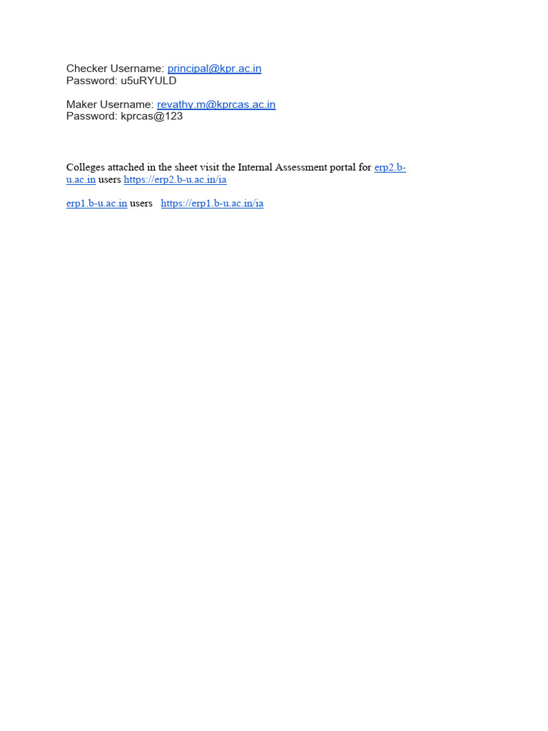 Bu Web Portal Entry Pdf