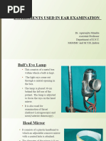 Practical Guide to Ear Examination | PDF | Ear | Hearing