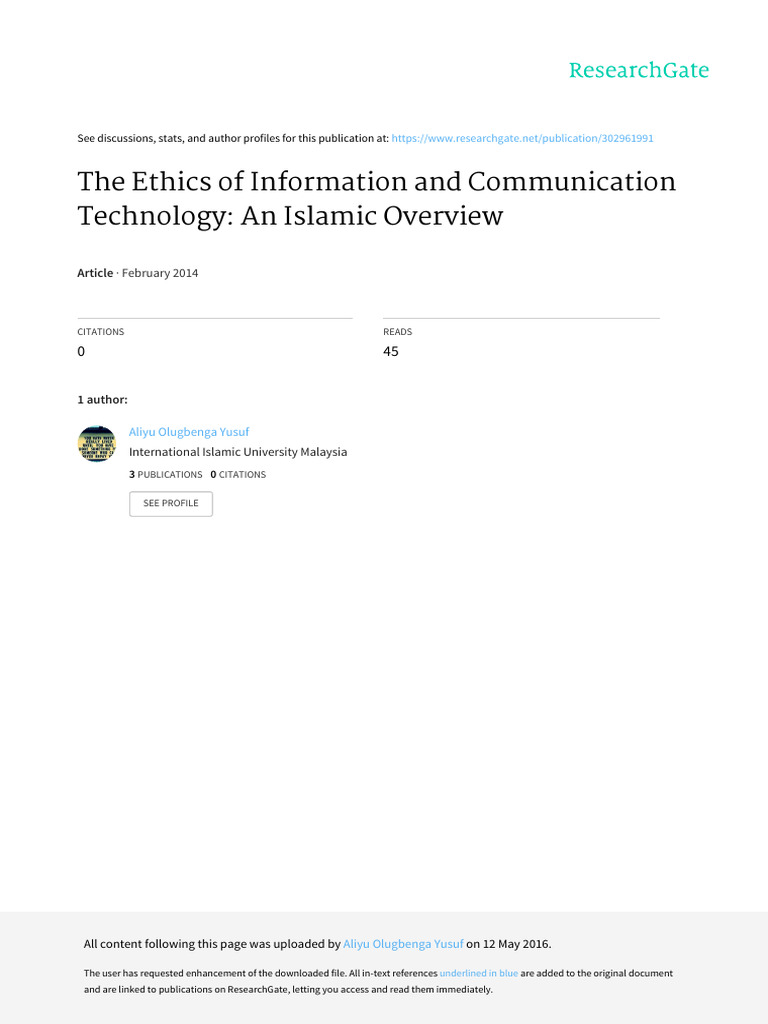 Article 2 | PDF | Hadith | Muhammad