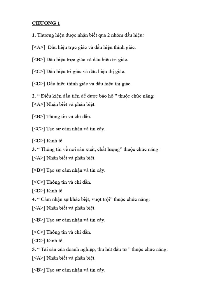 Trac Nghiem QTTH (1-5) | PDF