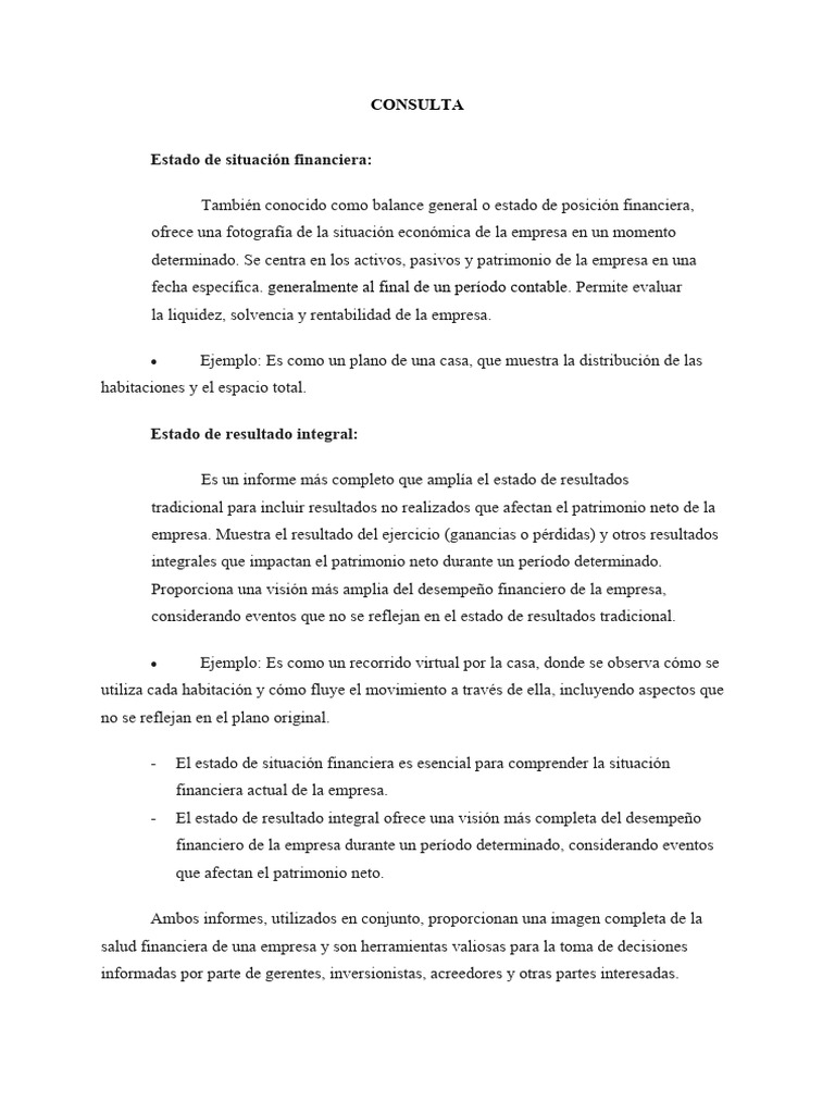 Consulta - Finanzas Primer Deber | PDF | Contabilidad | Business