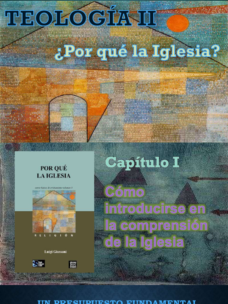 01 POR QUÉ LA IGLESIA - Cómo Introducirse en La Comprensión de La Iglesia | PDF | Jesús ...