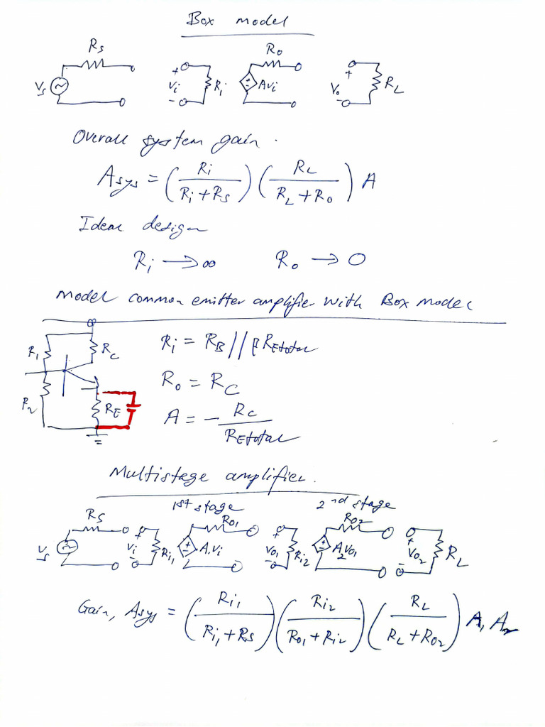 Summary Box Model | PDF