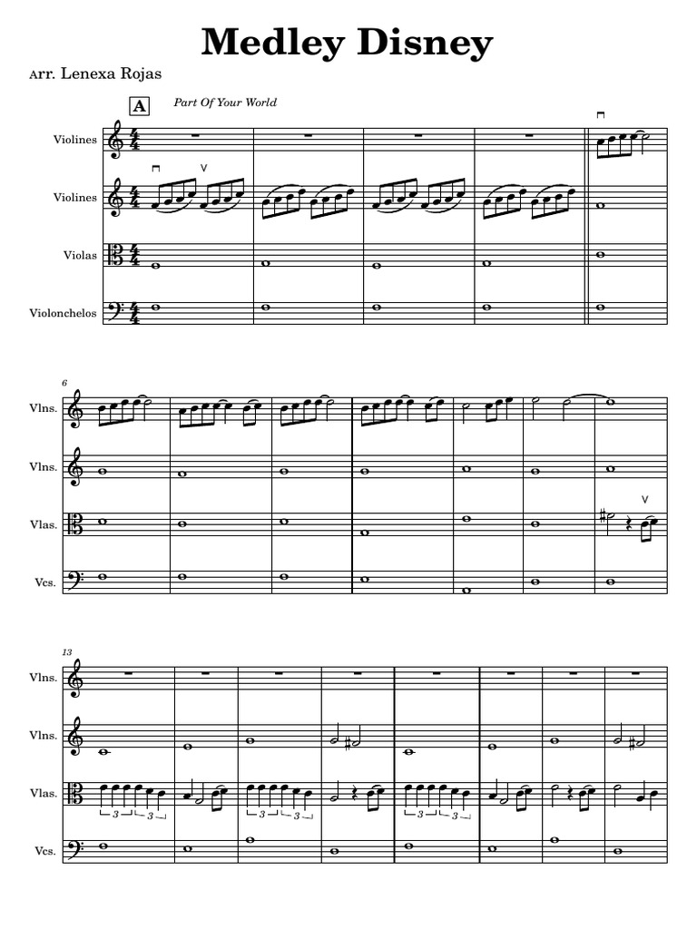 Medley_Disney | PDF