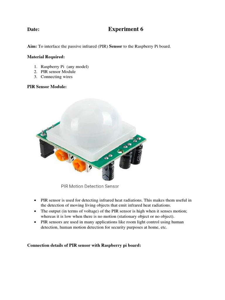 Experiments On IOT | PDF