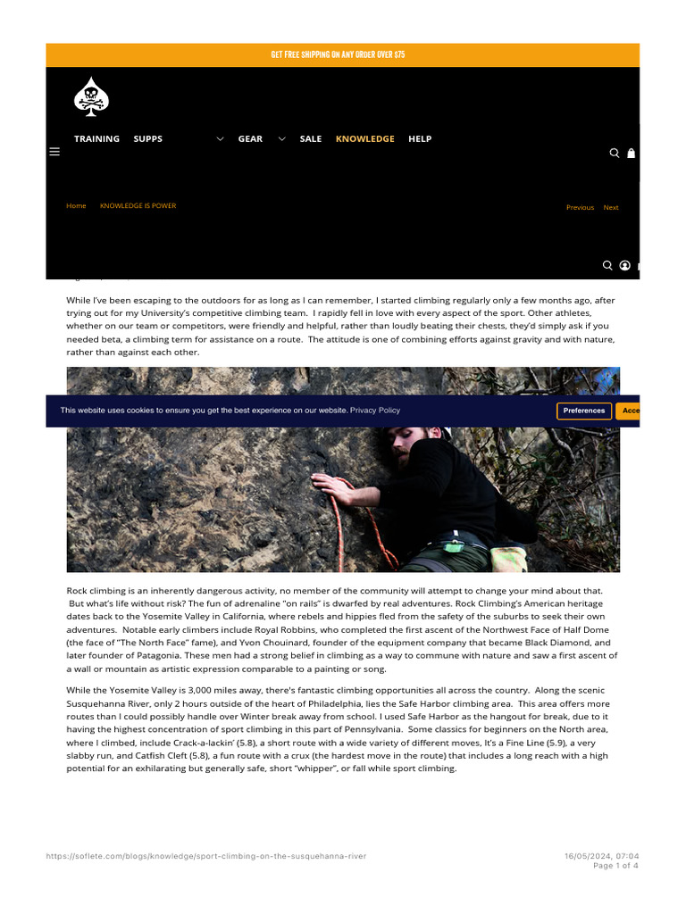 Why Rumspringa Isn't The Only Reason To Visit Rural PA - SOFLETE | PDF | Rock Climbing ...