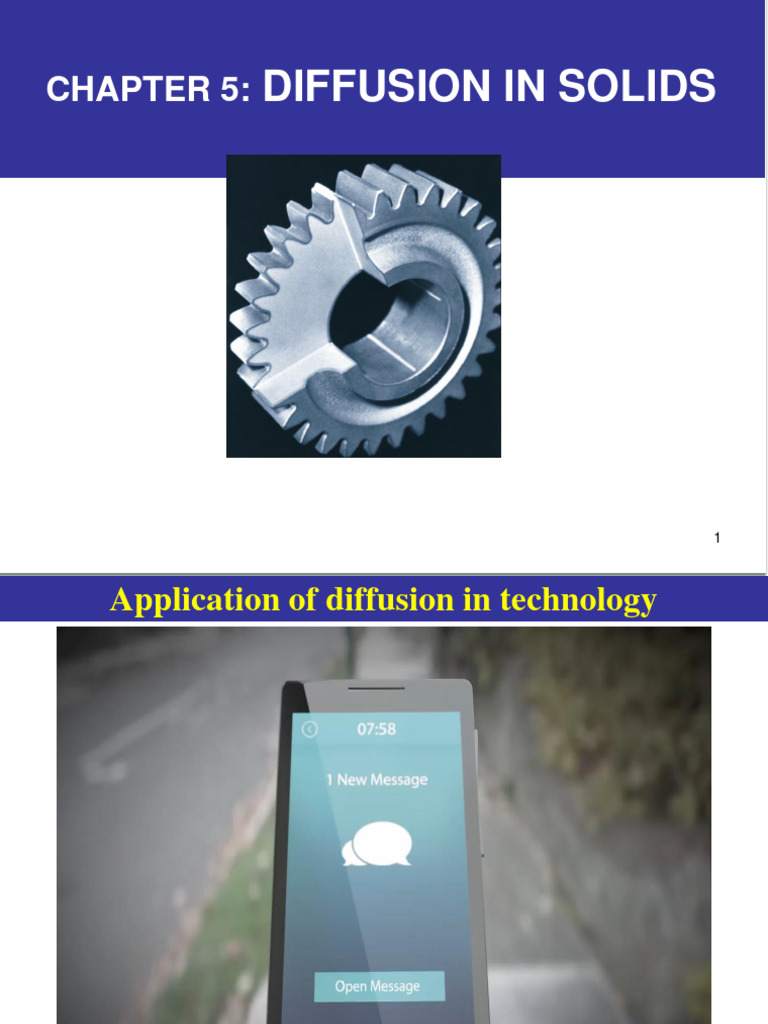 Chapter5 ENG - Diffusion K2017 | PDF | Diffusion | Solid