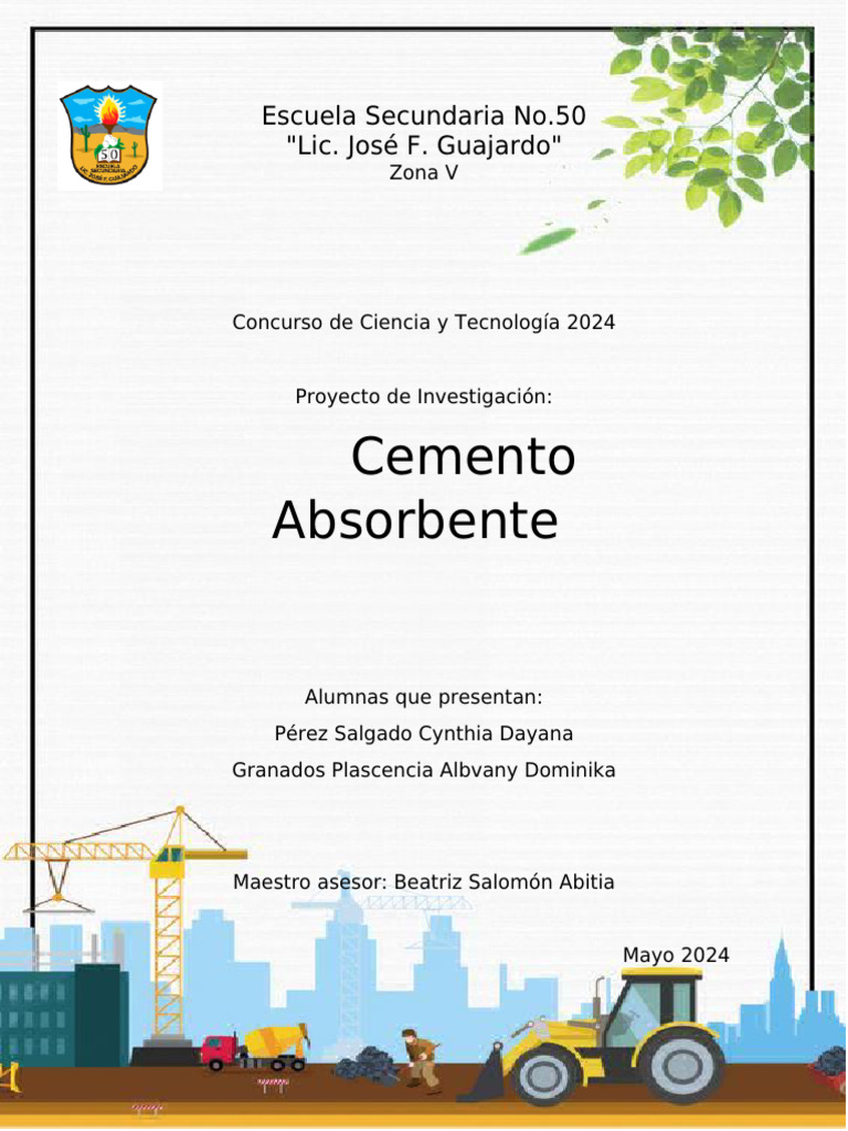 Concreto Absorbente para Inundaciones | PDF | Hormigón | Cemento